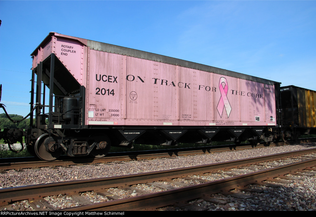 On Track For The Cure Coal Hopper